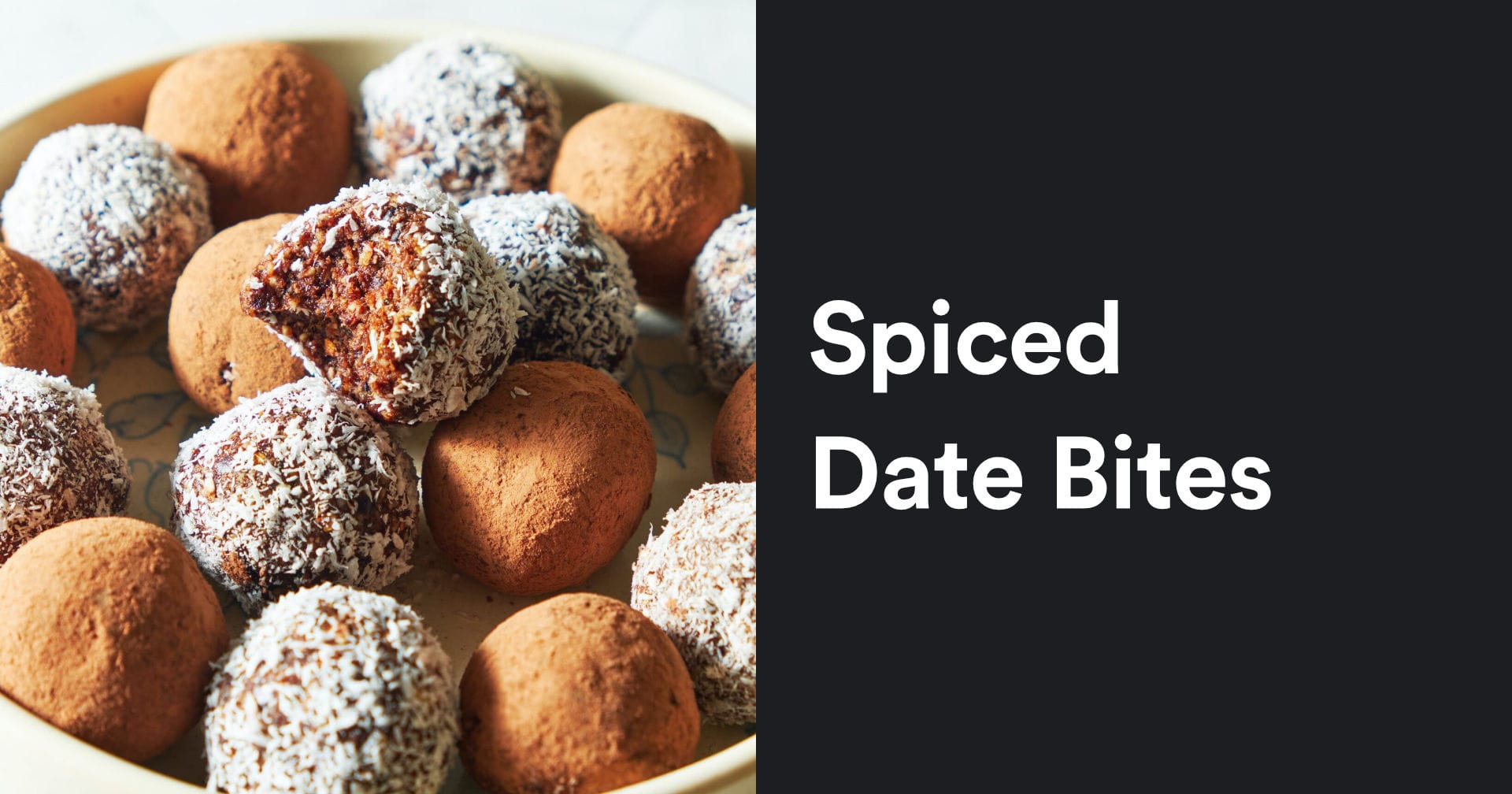 Spiced Date Bites: The Perfectly Healthy Energy Snack