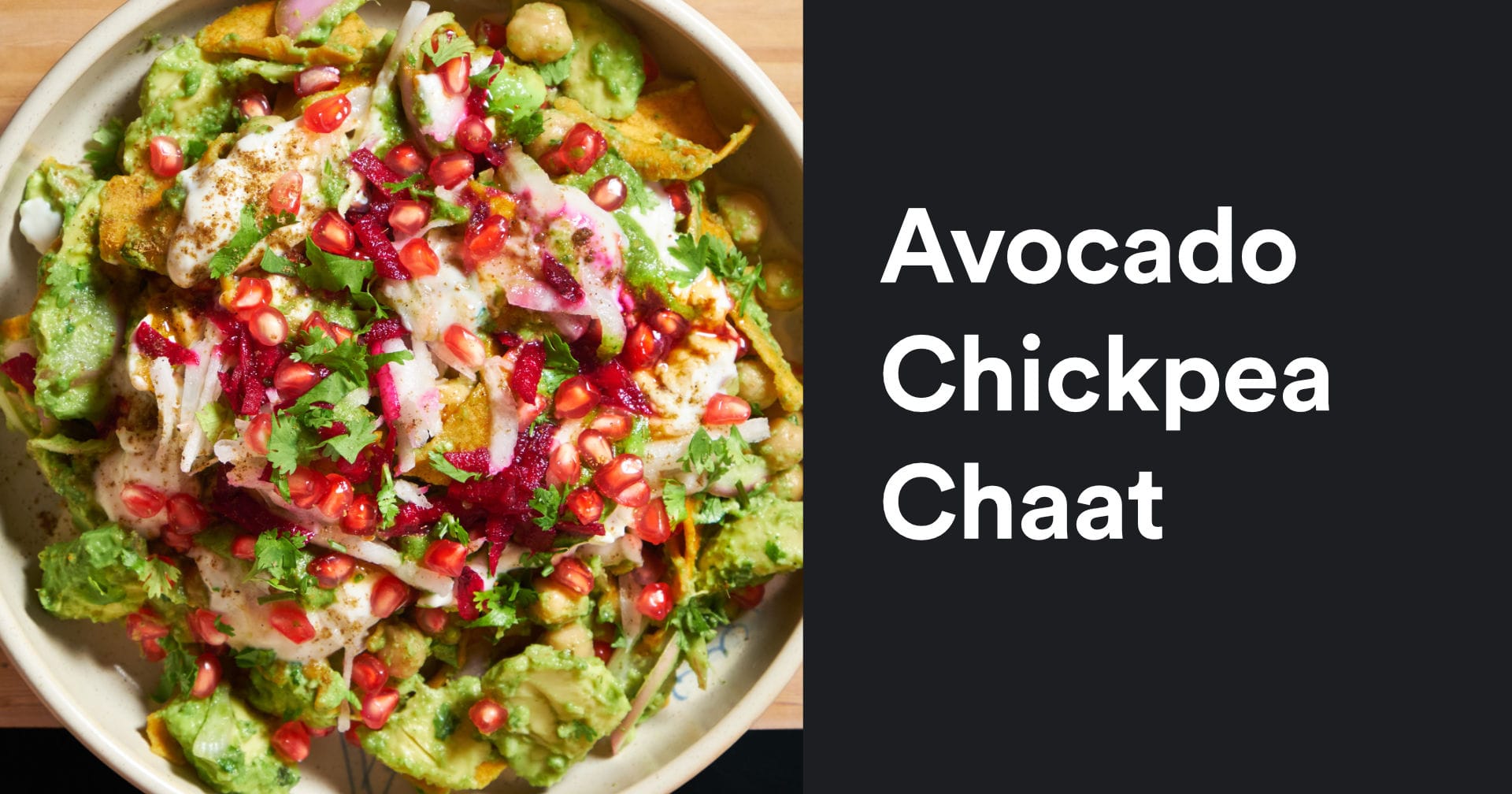 Avocado Chickpea Chaat: Refreshingly Delicious Lunch/Snack!